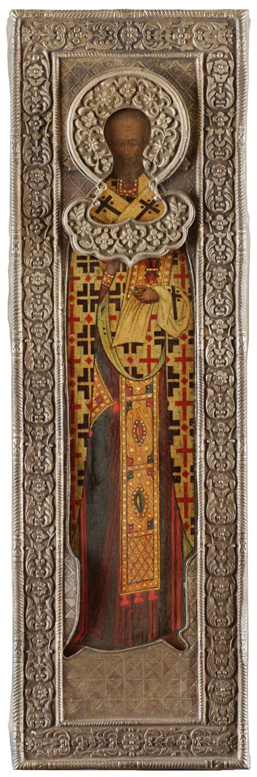 Baptismal Icon of Saint Nicholas - The Icon Museum and Study Center